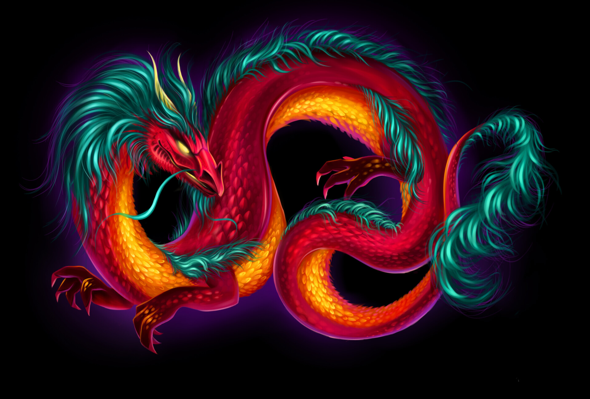 ArtStation - Fire Dragon