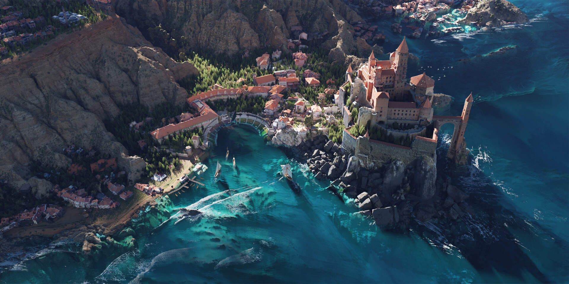 sayan-biswas-sunken-castle3-artstation.jpg (1920×958)-花瓣网