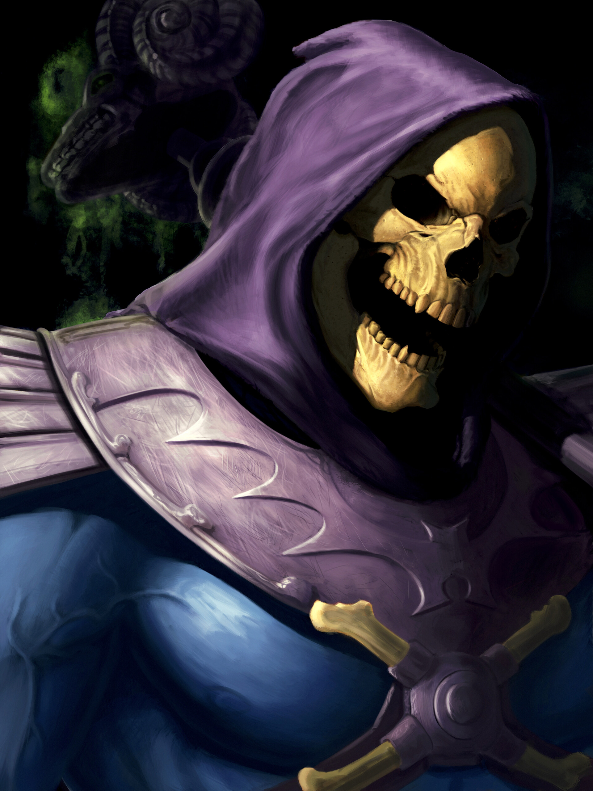 ArtStation - Skeletor Portrait Final