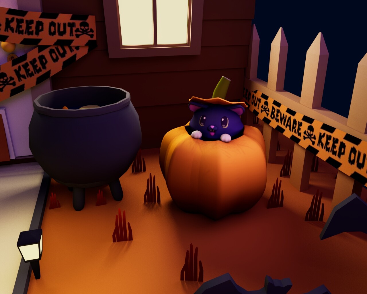 Anna Constable - Stylised Halloween Diorama