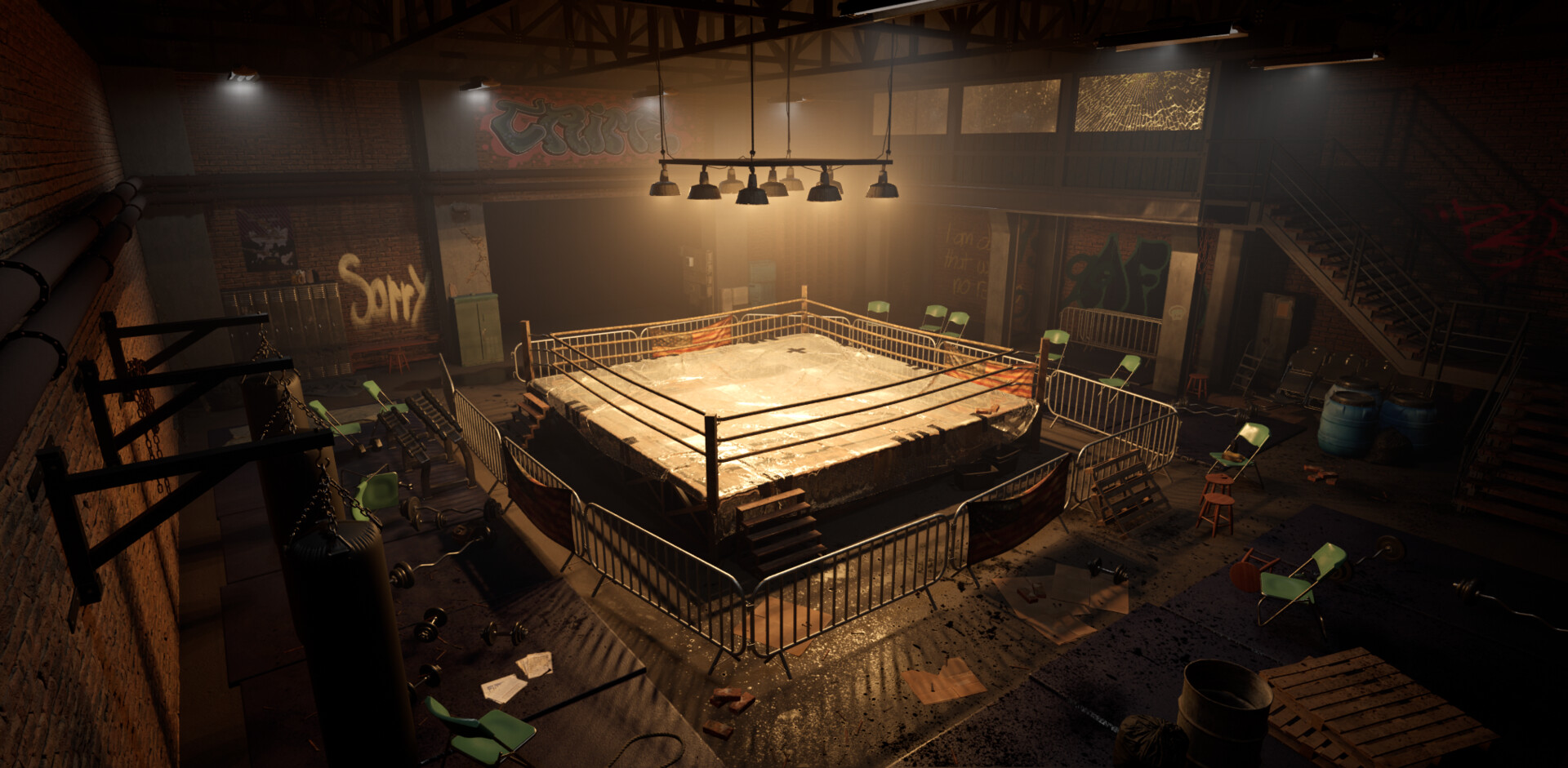 ArtStation - Game-Ready Boxing Club