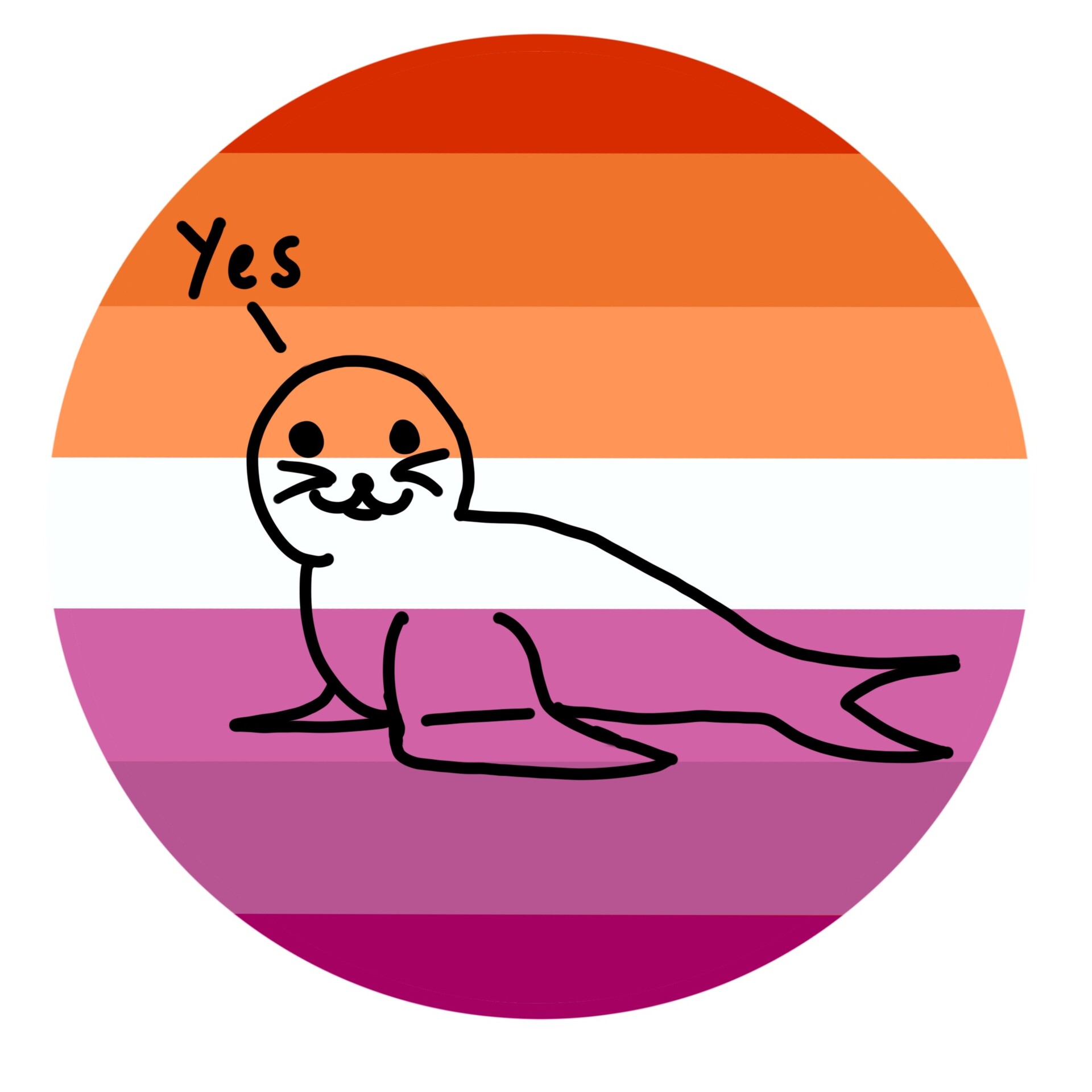 ArtStation - Lesbian Seal of Approval