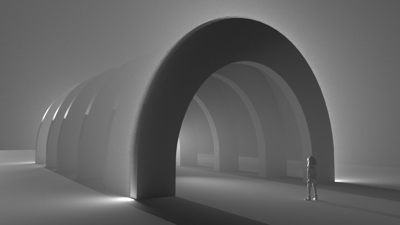 miranda gallay - harsh & soft shadow 3D studies