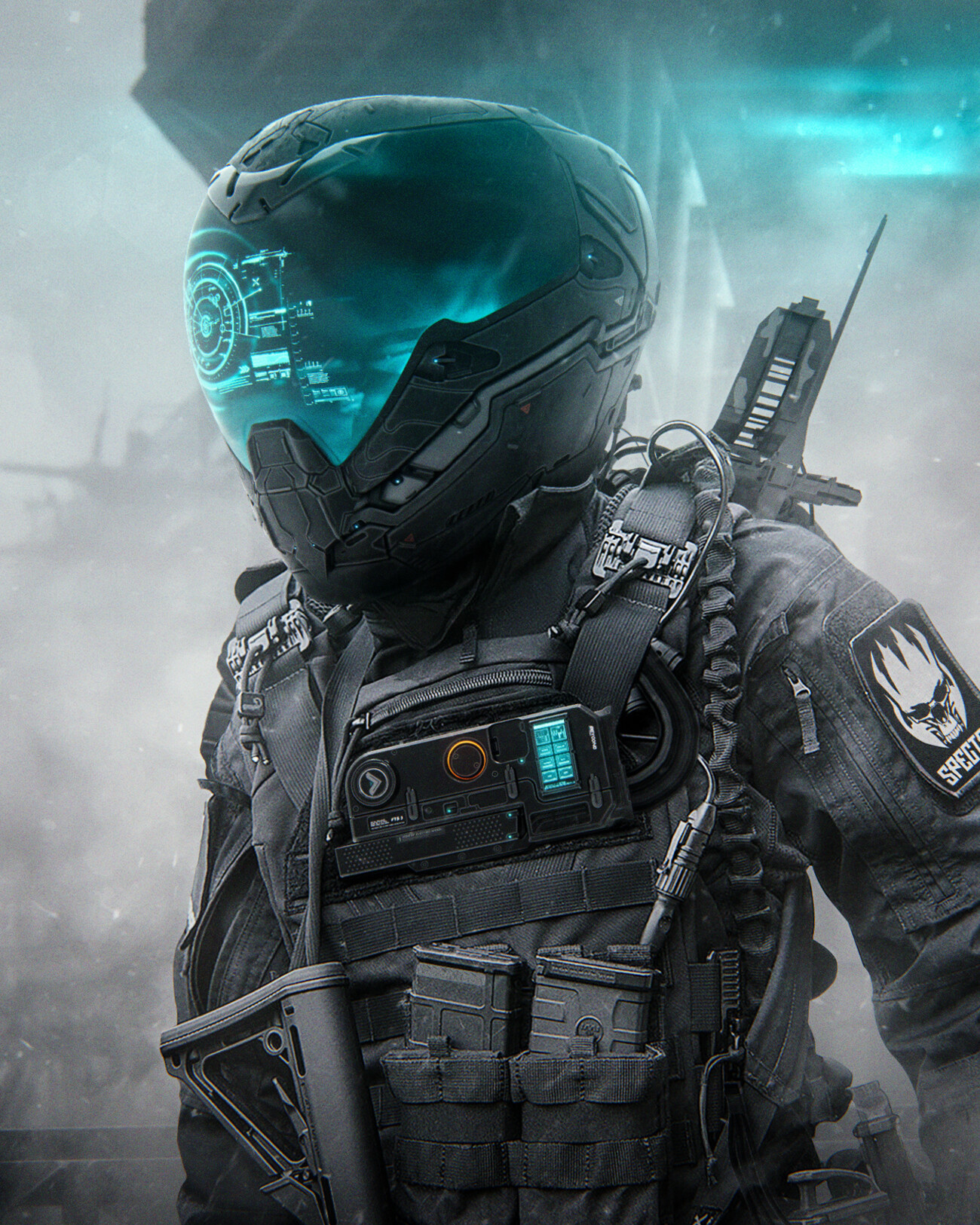 ArtStation - Scifi soldier