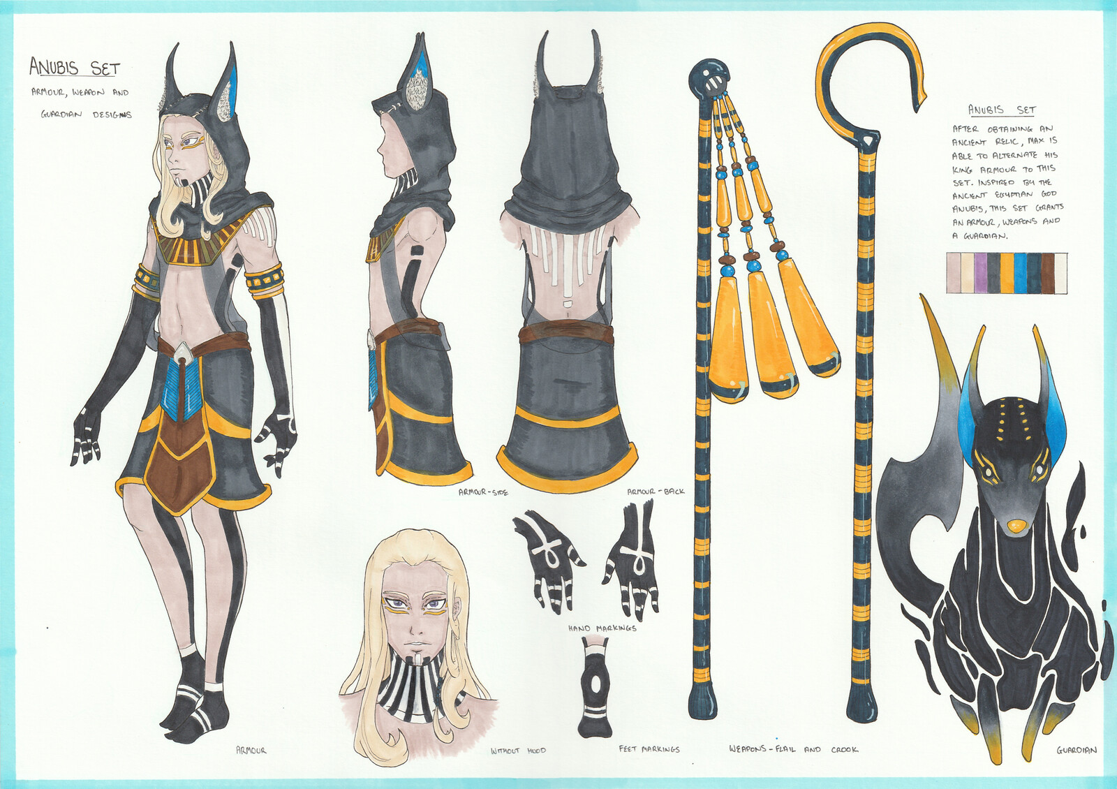 Charizzie - Max Anubis concept design