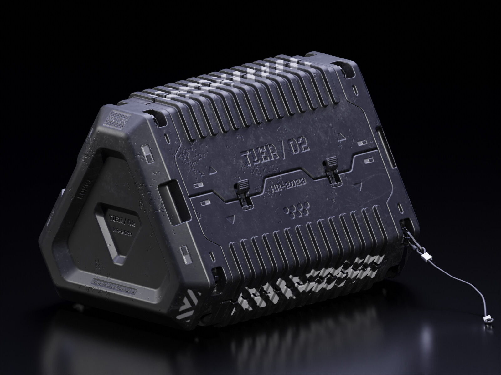 ArtStation - T1ER² Supply container & SSC Solid-State Case