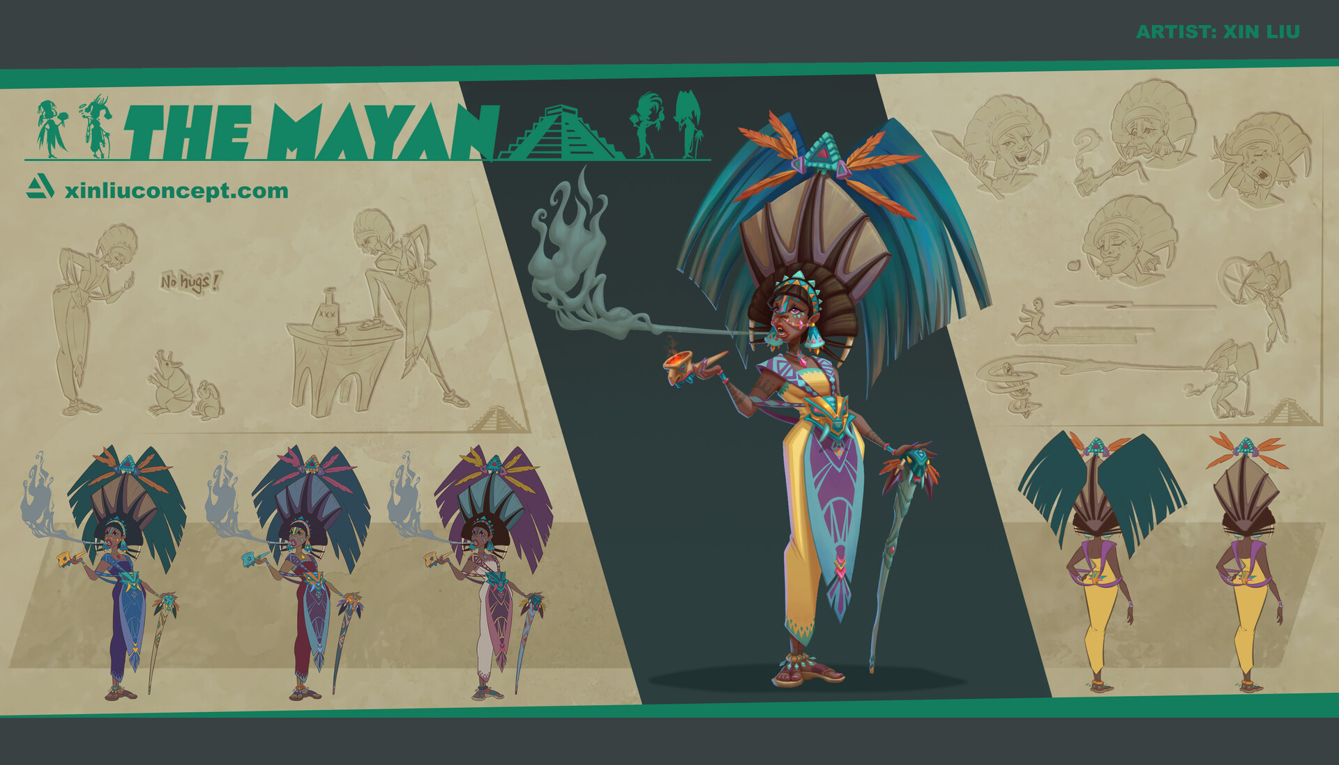 ArtStation - The Mayan Noble