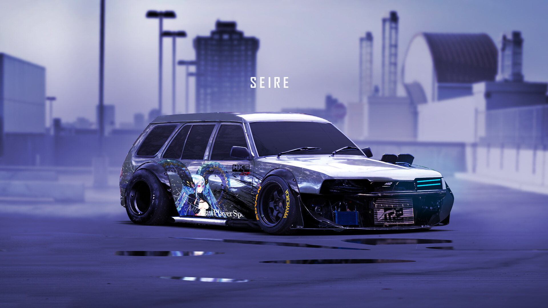 ArtStation - Mazda Vantrend 1997