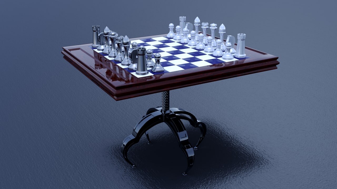 ArtStation - Chess board