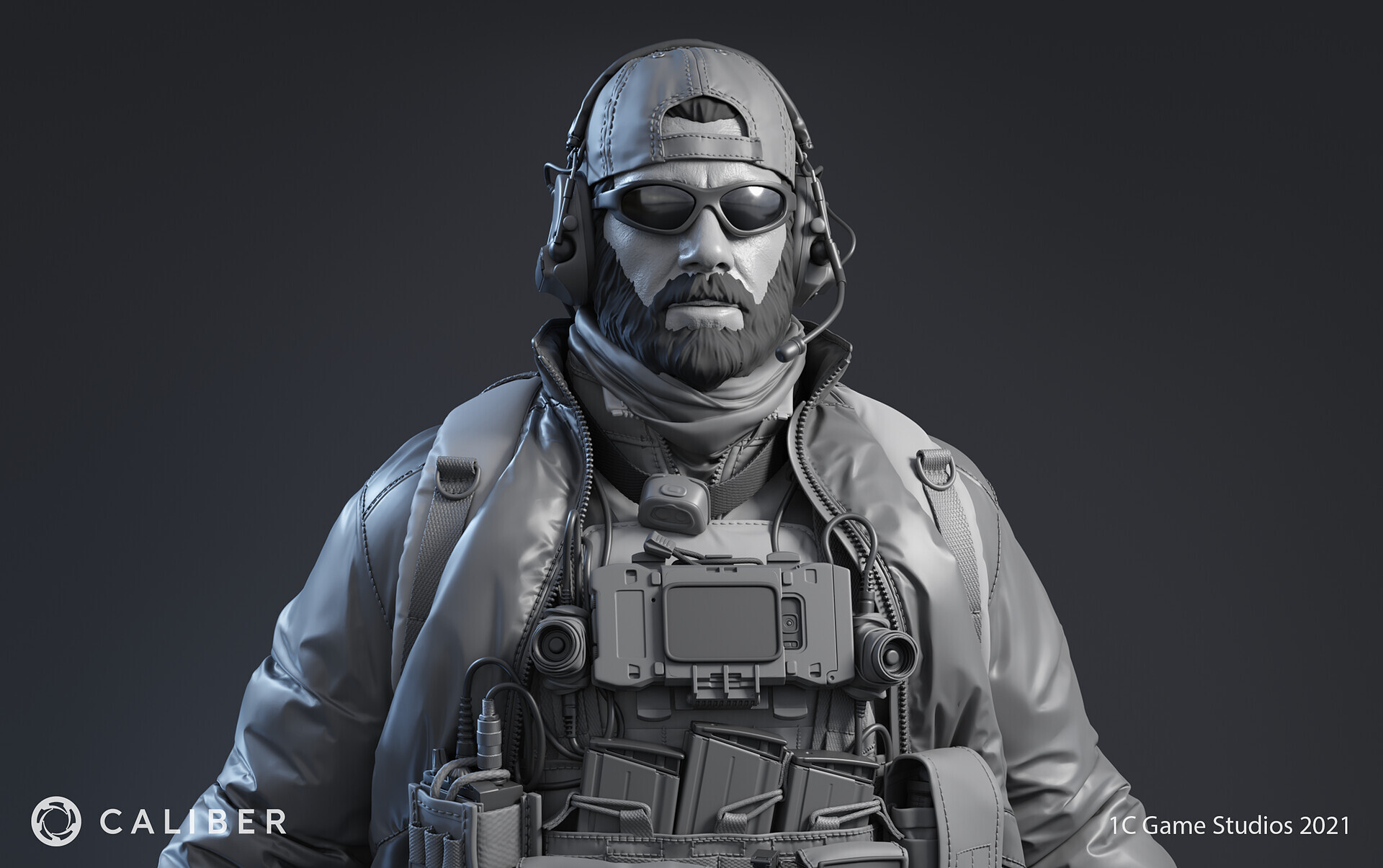 1C Game Studios - Caliber - SEAL - PATRIOT - High Poly