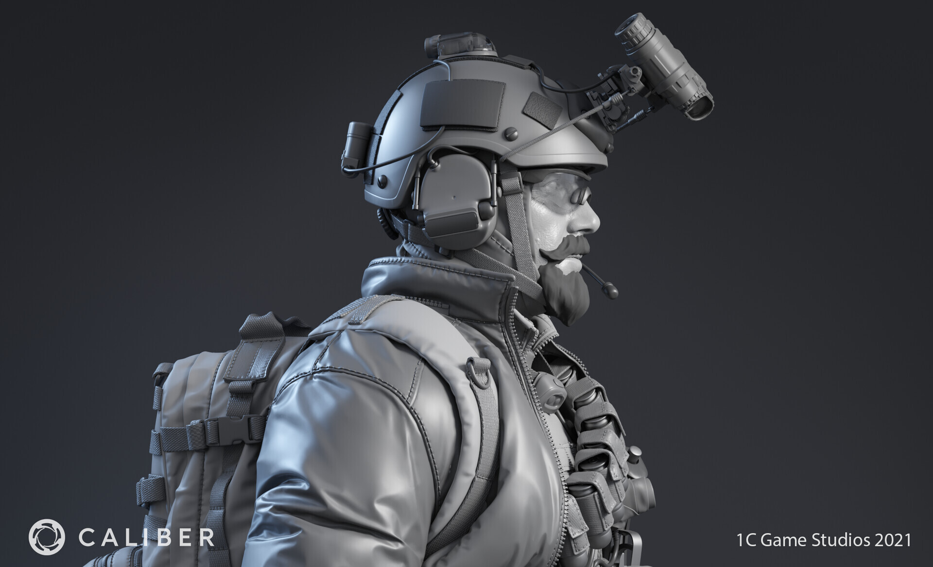 1C Game Studios - Caliber - SEAL - PATRIOT - High Poly