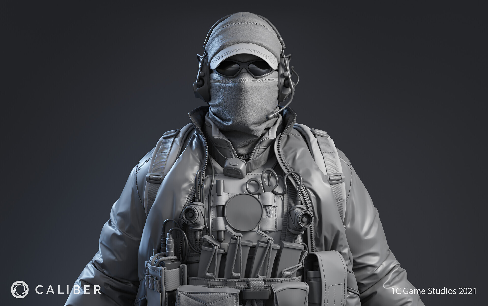 1C Game Studios - Caliber - SEAL - PATRIOT - High Poly