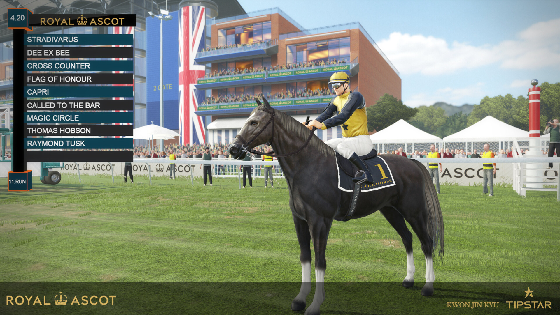 ArtStation - Real_virtual sports_horse racing
