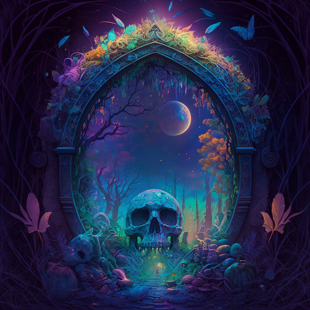 ArtStation - Skull Garden