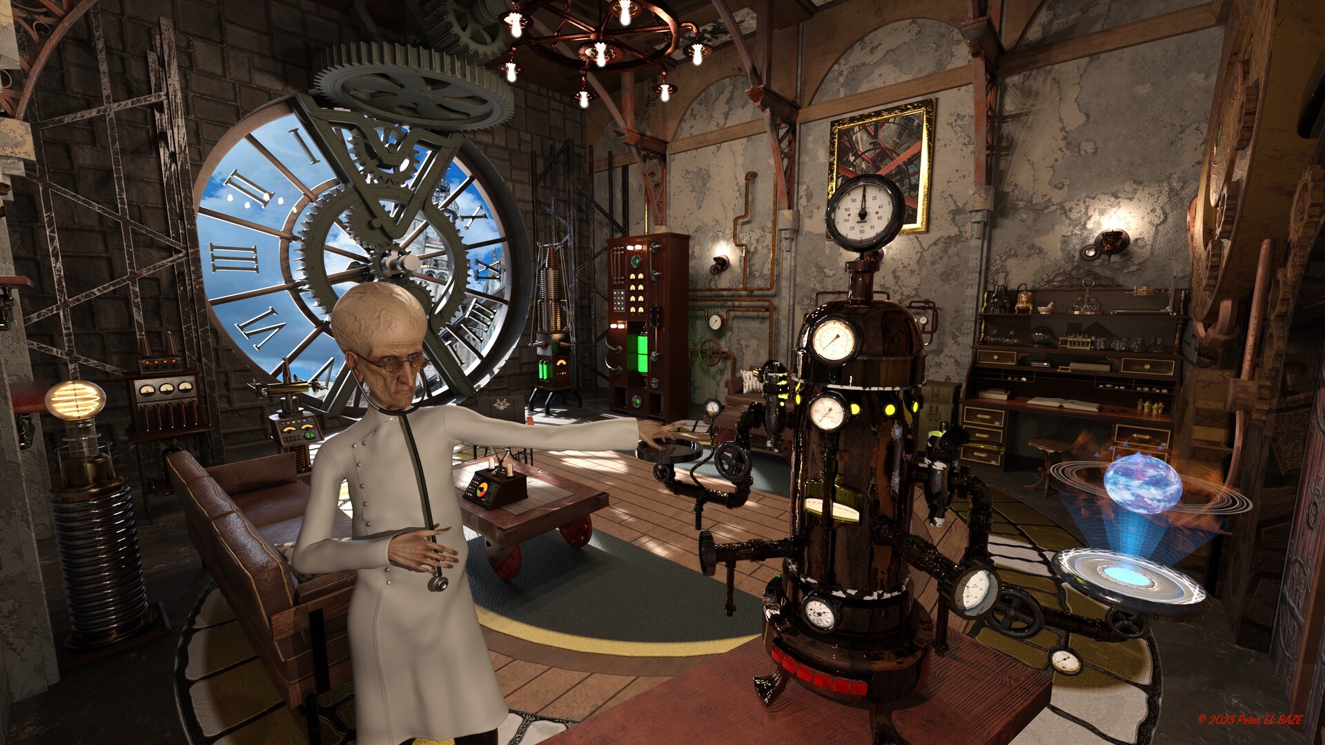 ArtStation - The mad scientist