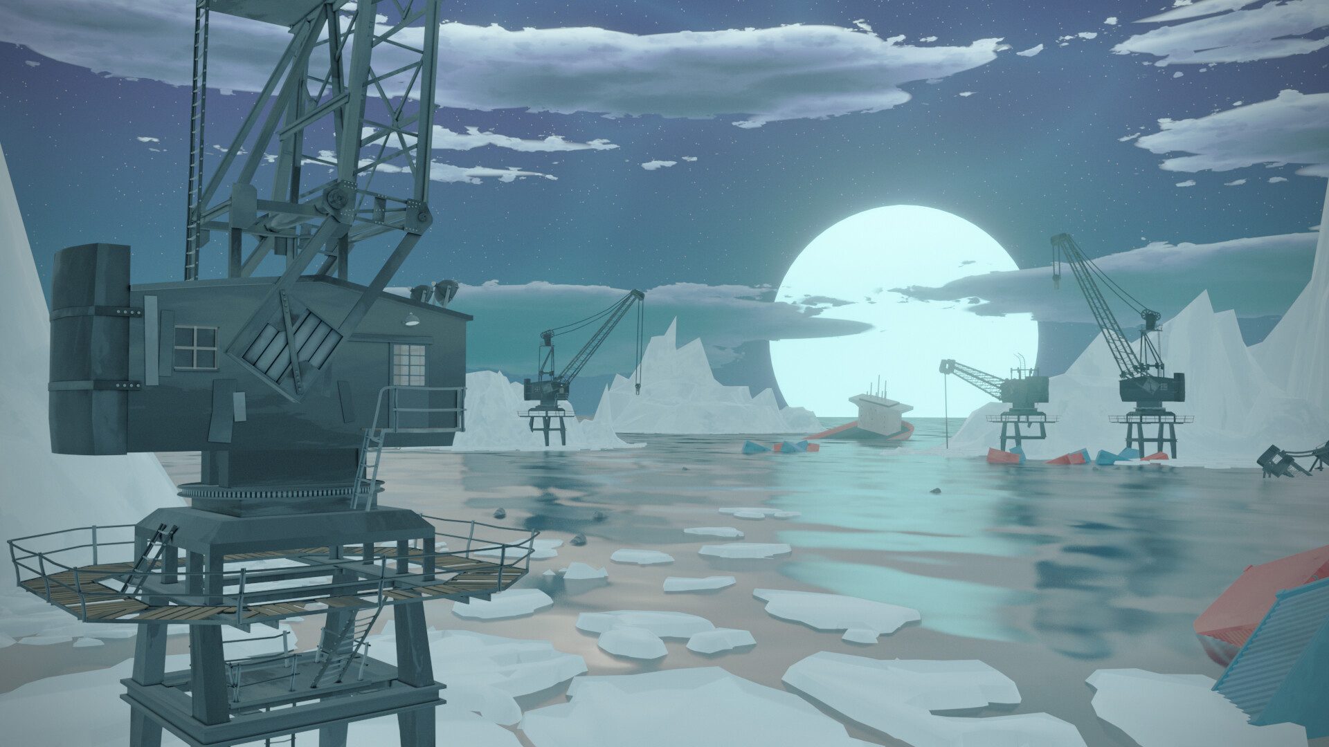 ArtStation - Landscape (inspired by the Far games)