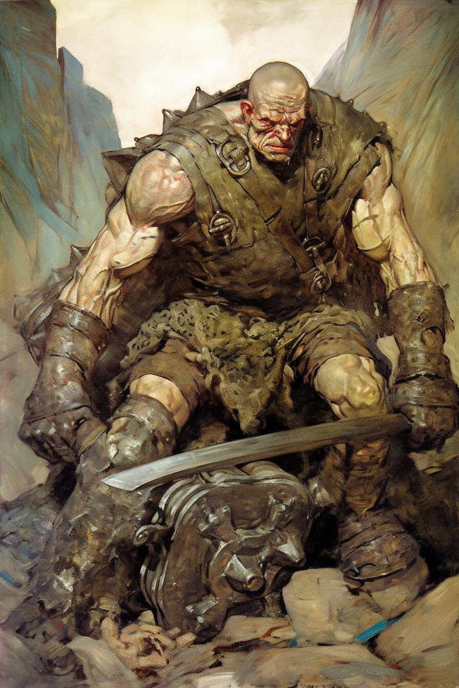 ArtStation - Misery of the Mountain Giants