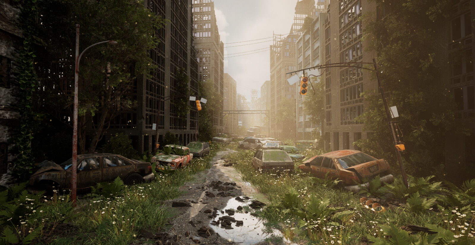 Wing fox - Post Apocalyptic 3D Environment in Unreal Engine 5