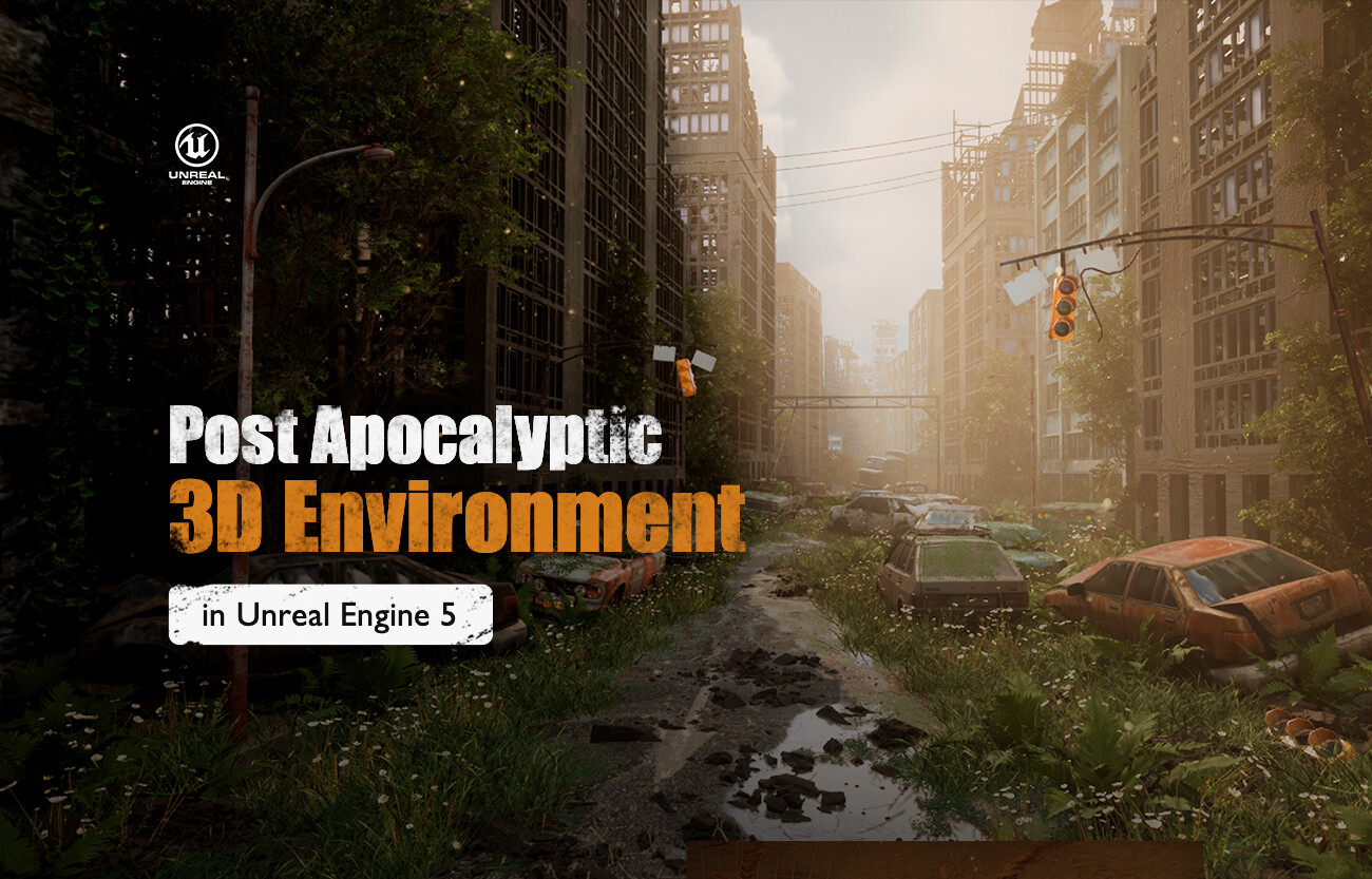 Wing fox - Post Apocalyptic 3D Environment in Unreal Engine 5