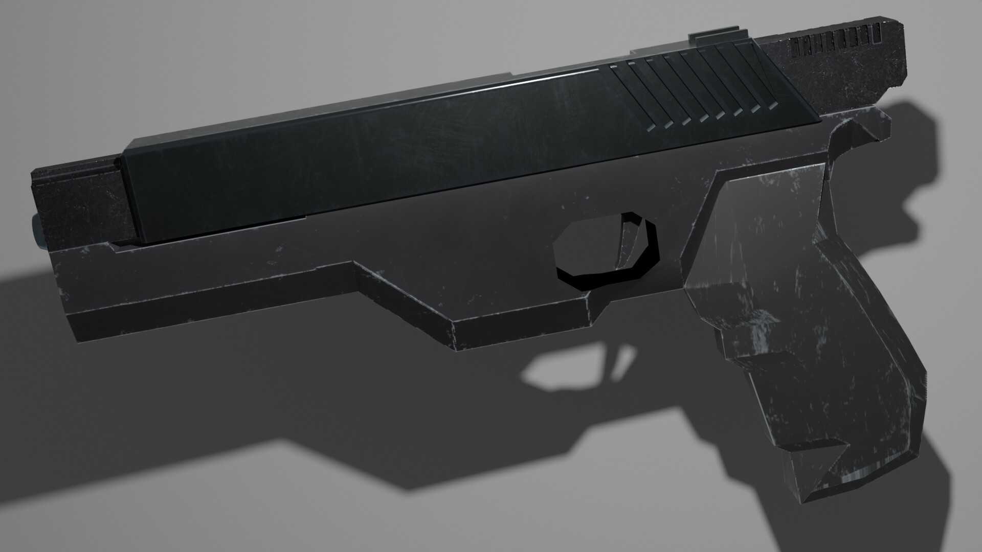 ArtStation - Cyberpunk Pistol