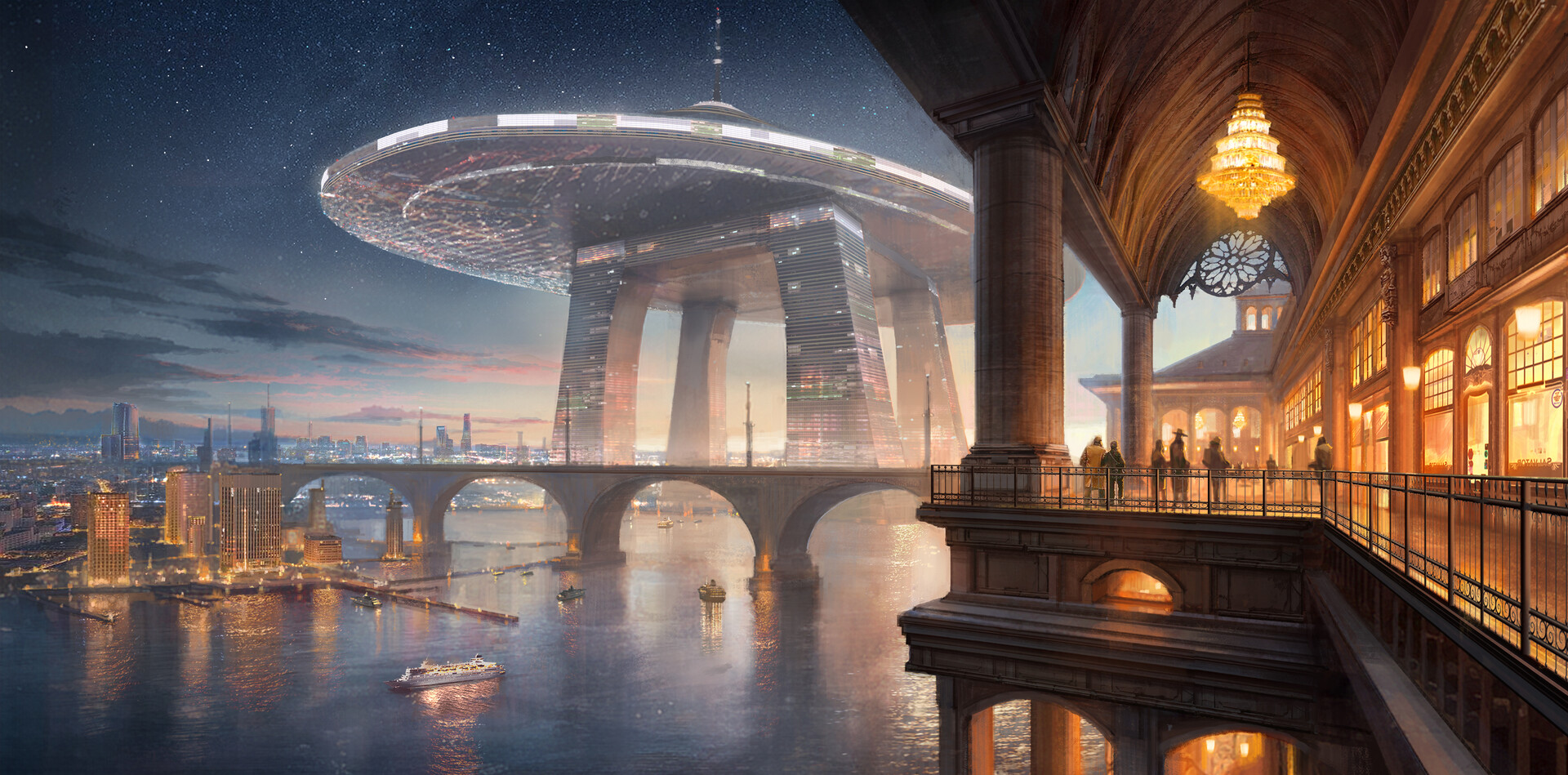 ArtStation - Waterfront City