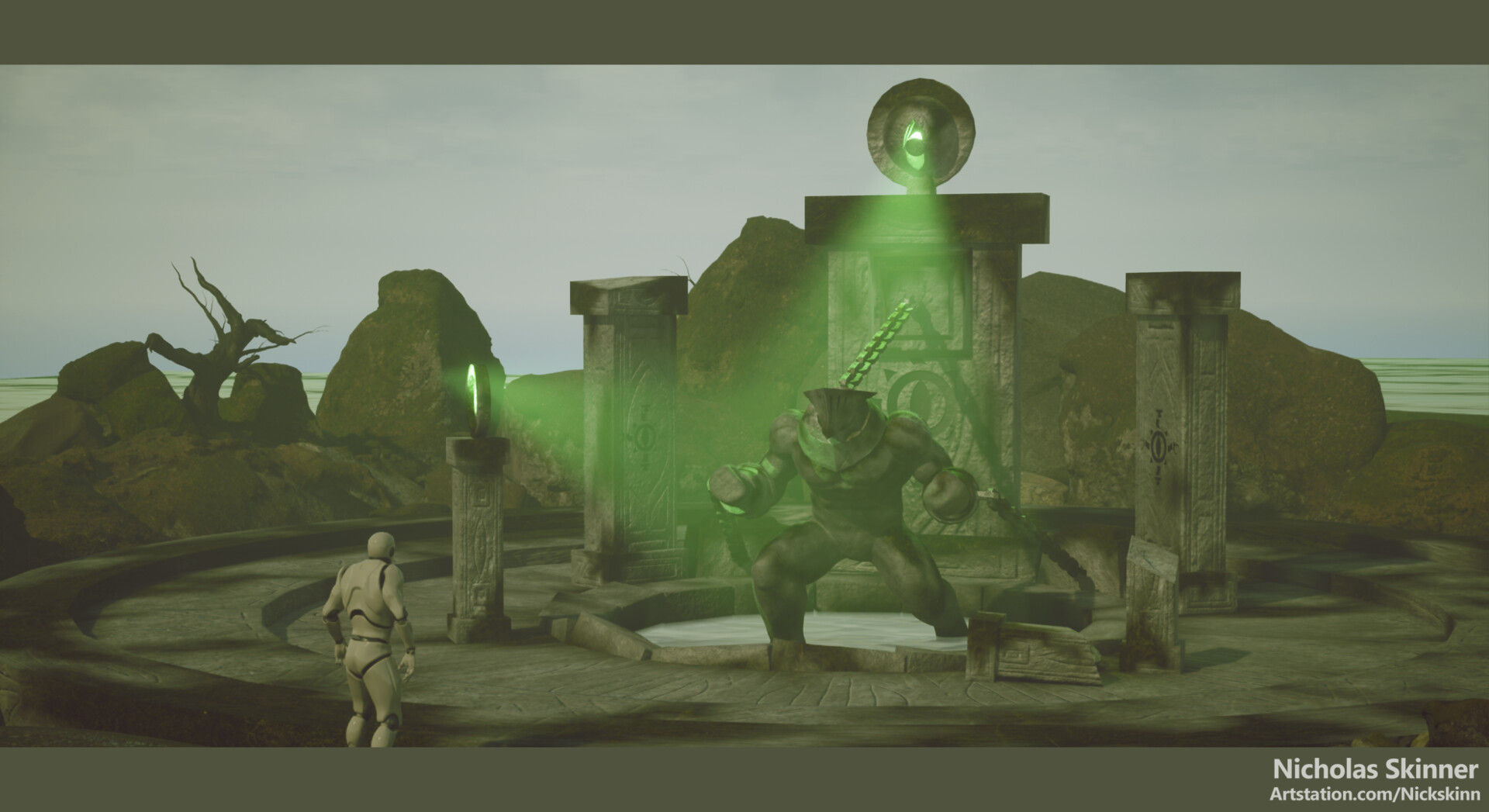 ArtStation - Petrification Prison Ruins