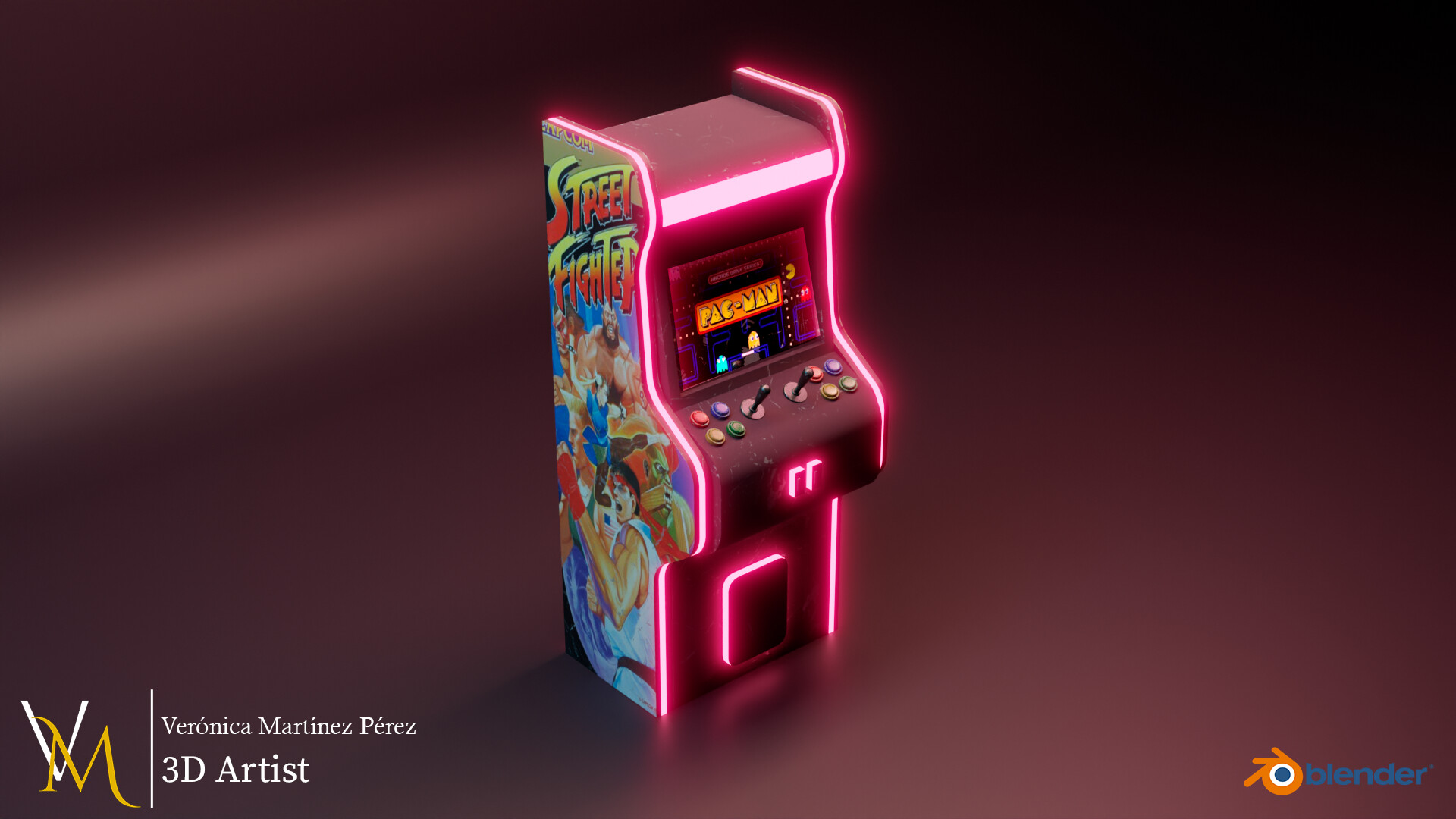 Verónica Martínez Pérez - Arcade Machine