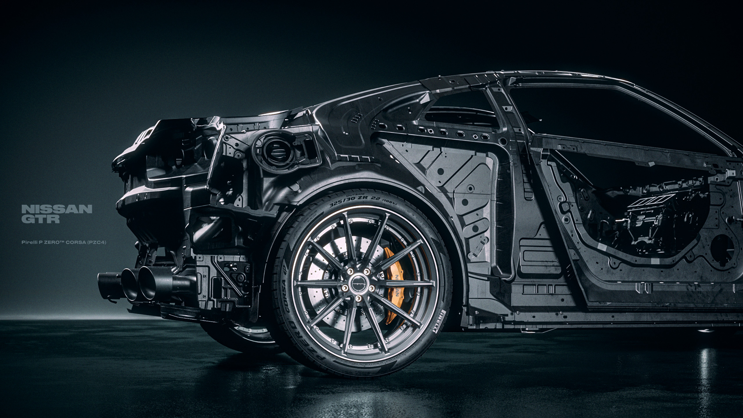 Roman Tikhonov - Pirelli P ZERO™ CORSA (PZC4) with bare minimum of NISSAN GTR