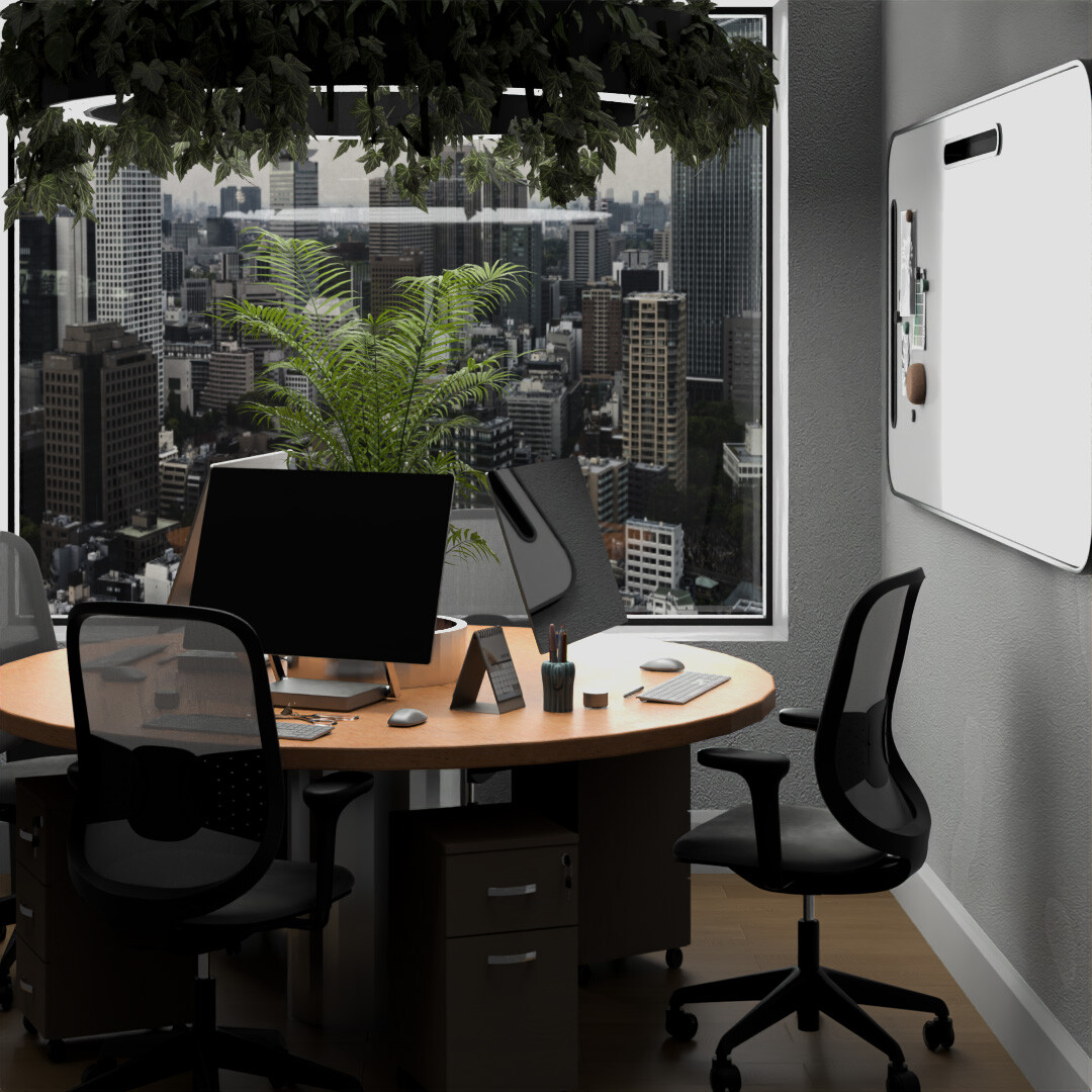 ArtStation - High-rise office