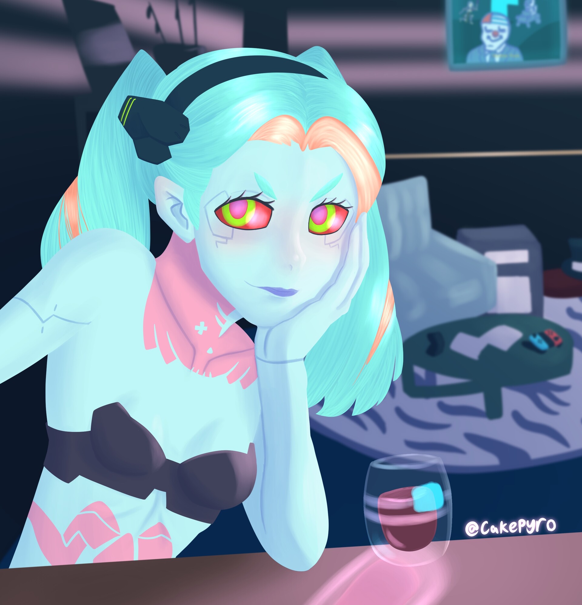 ArtStation - Rebecca With Highlights