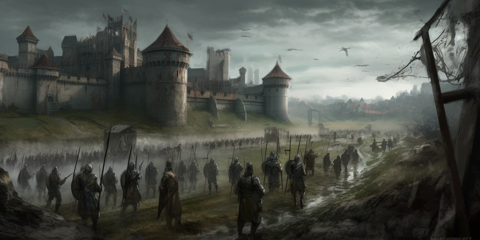 ArtStation - Army and Castle