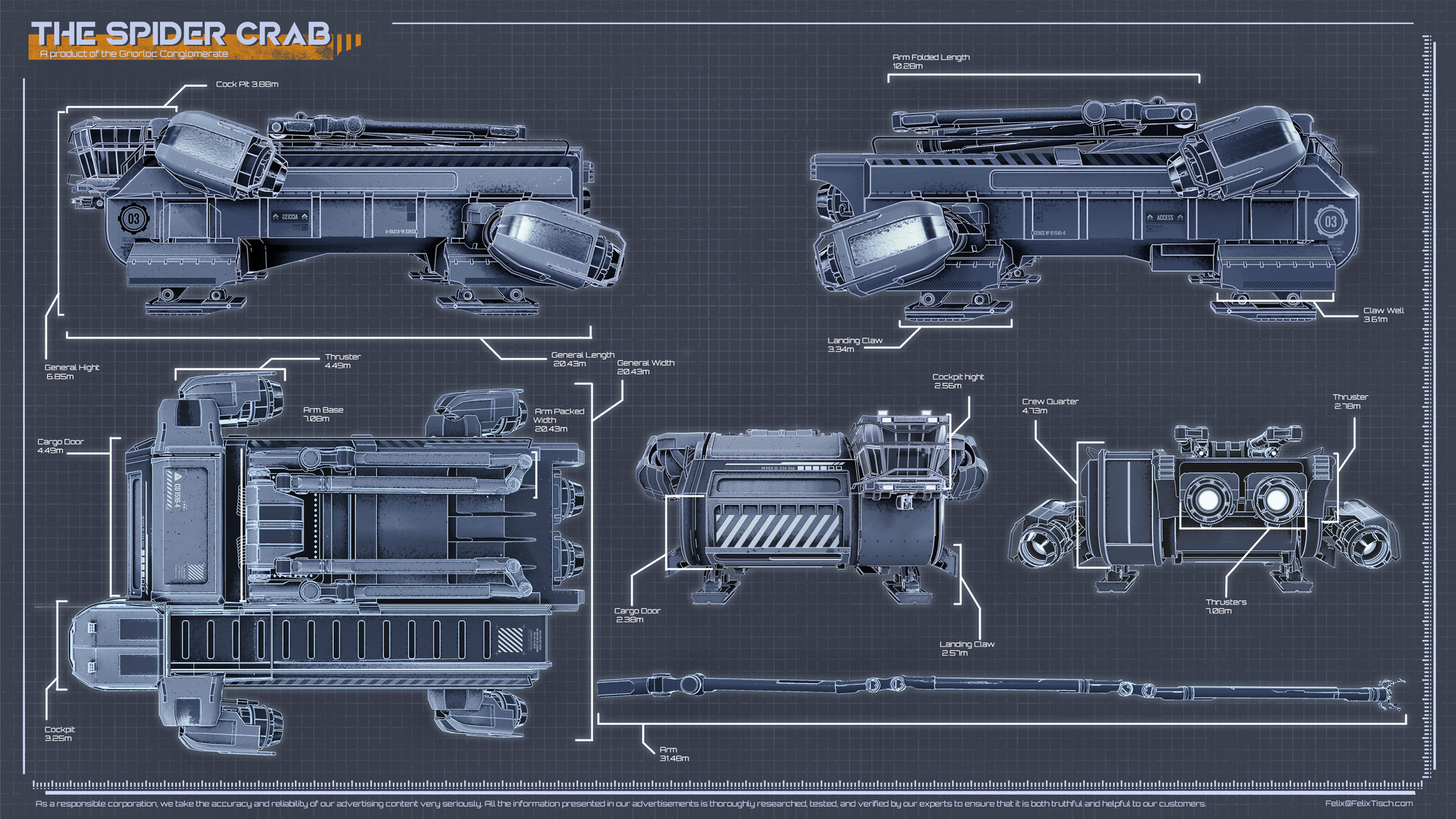 Felix Tisch - The Spider Crab