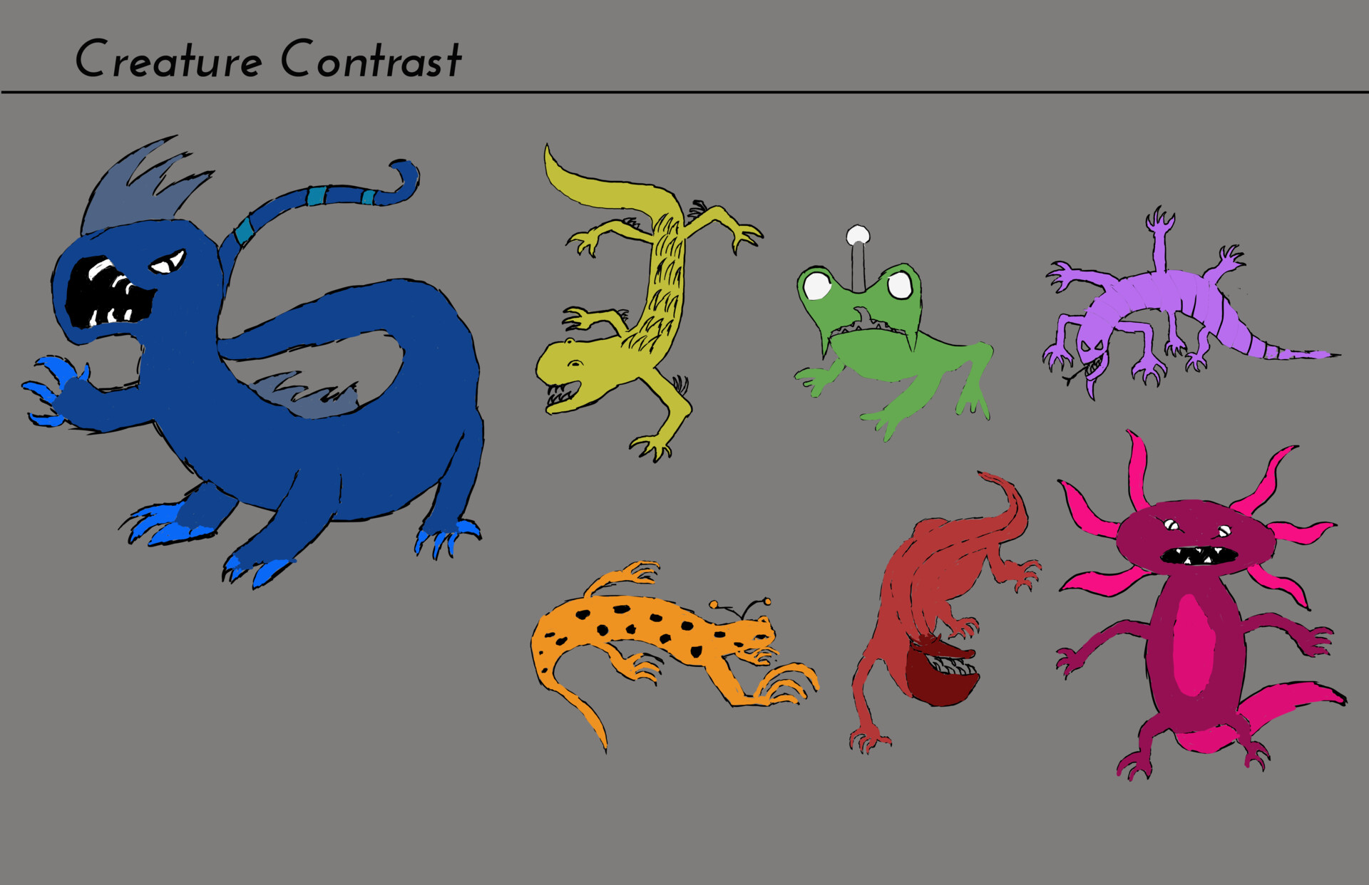 ArtStation - Creature concept art