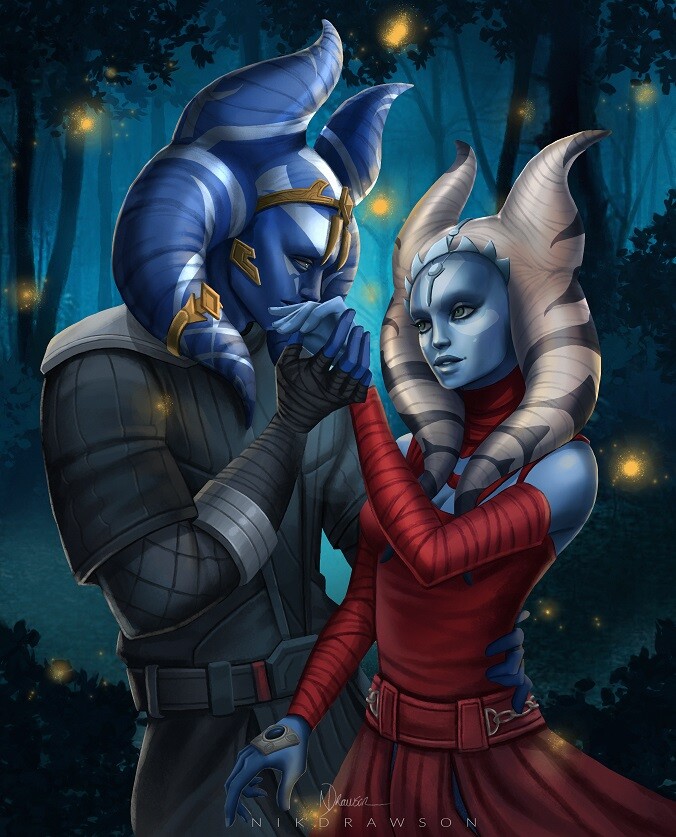 ArtStation - Commission: SWToR couple