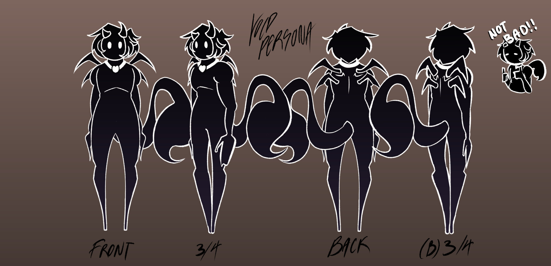 ArtStation - Character Turn Around of my Persona / Mascot