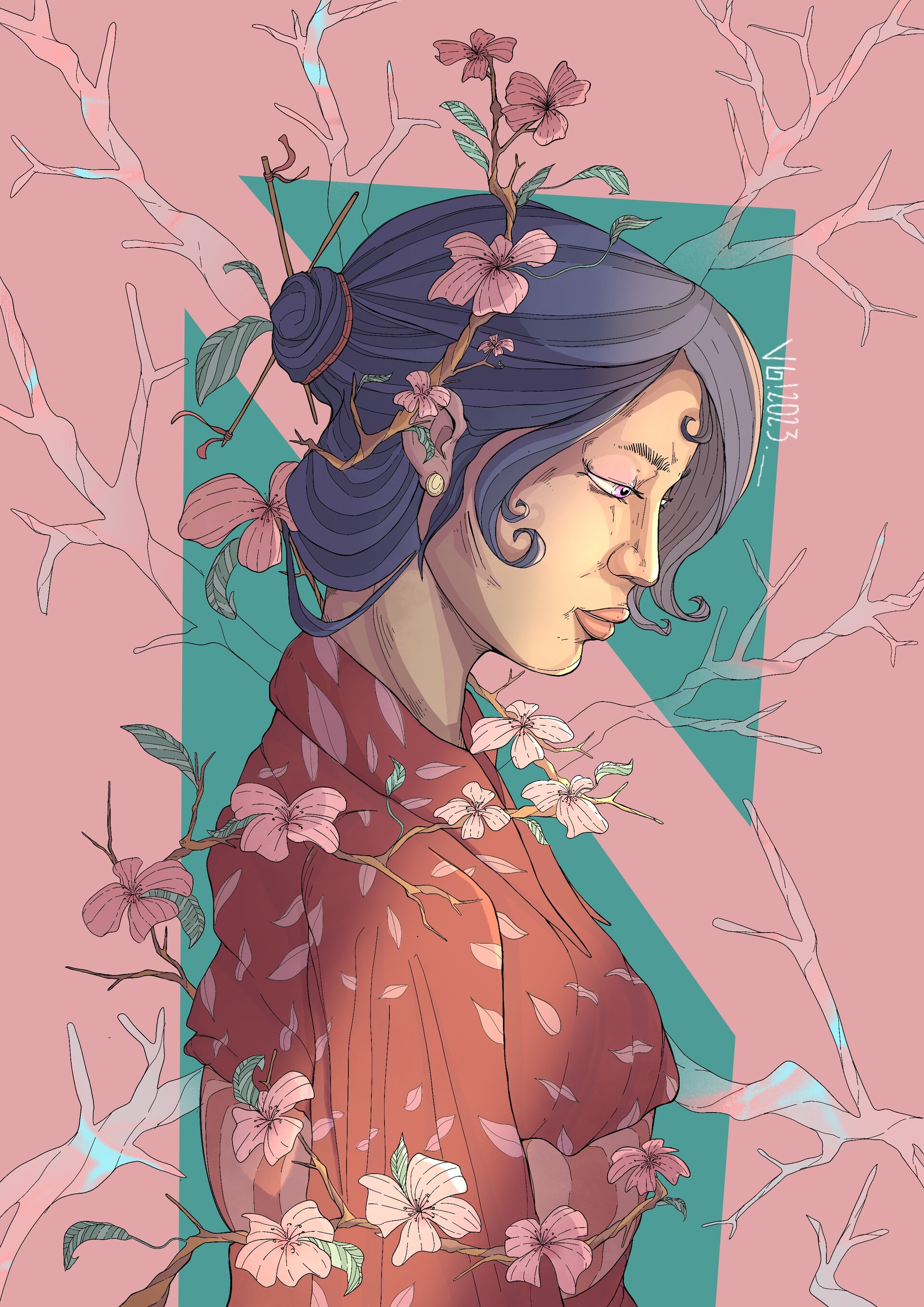 ArtStation - 🌸"Blooming"... 🌸"Floreciente"...