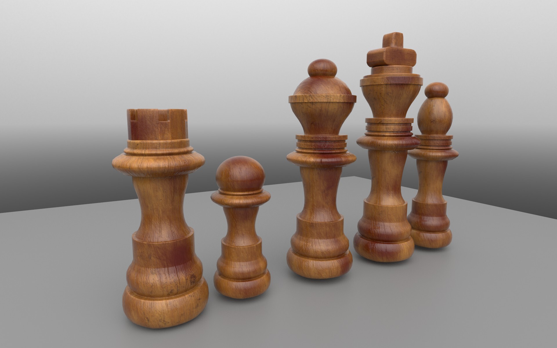 ArtStation - chess pieces 1