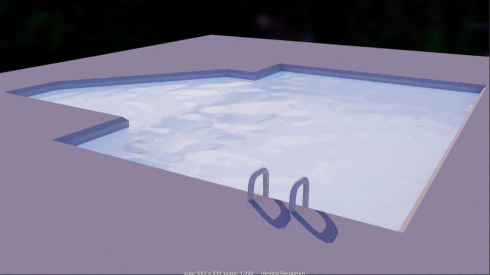 ArtStation - Pool Render