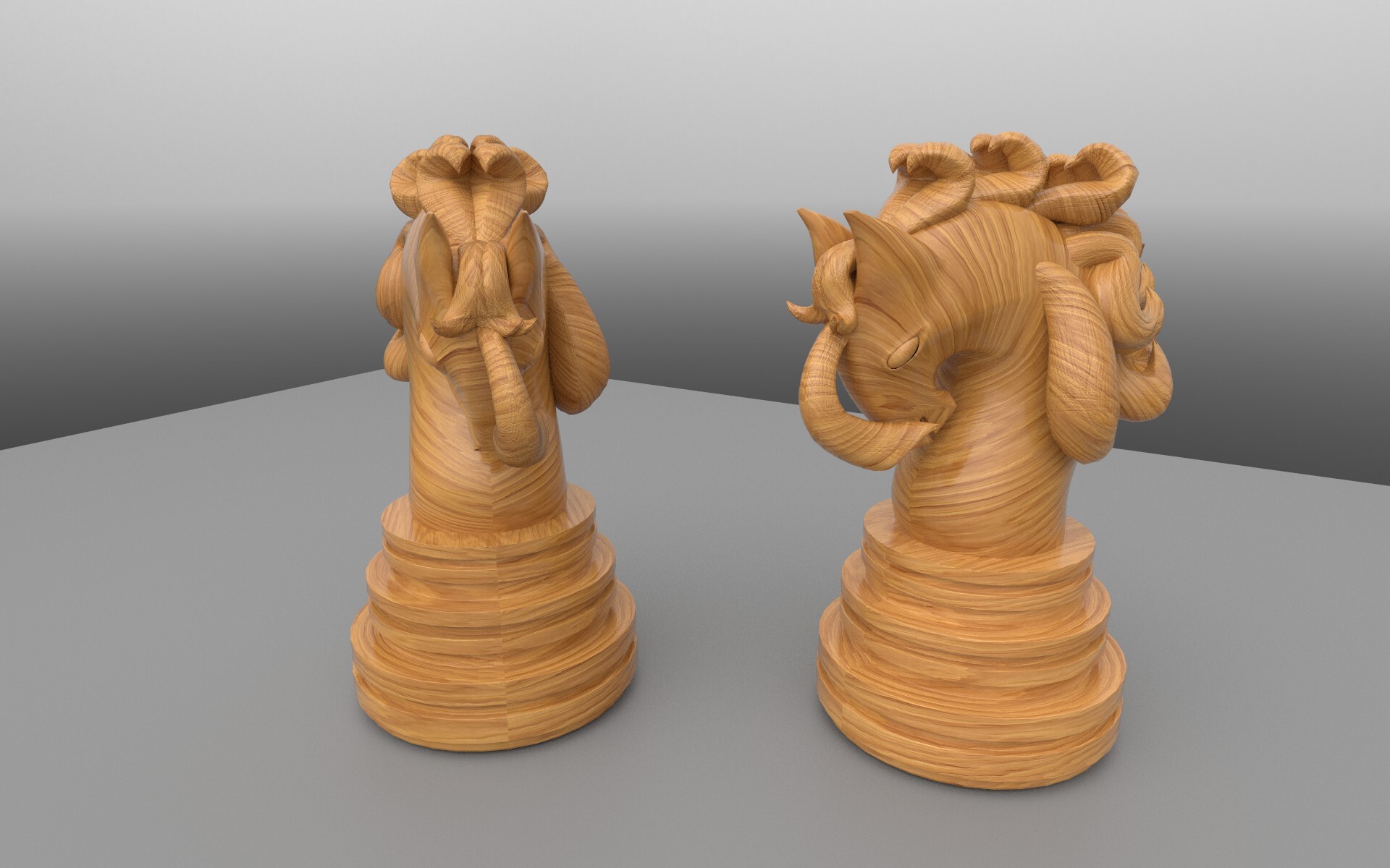 ArtStation - chess pieces 2
