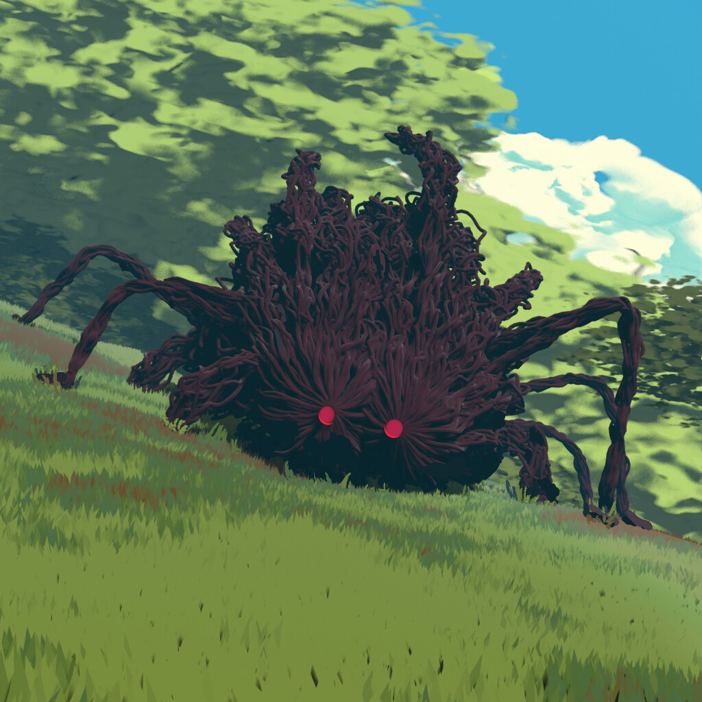 ArtStation - Mononoke Demon