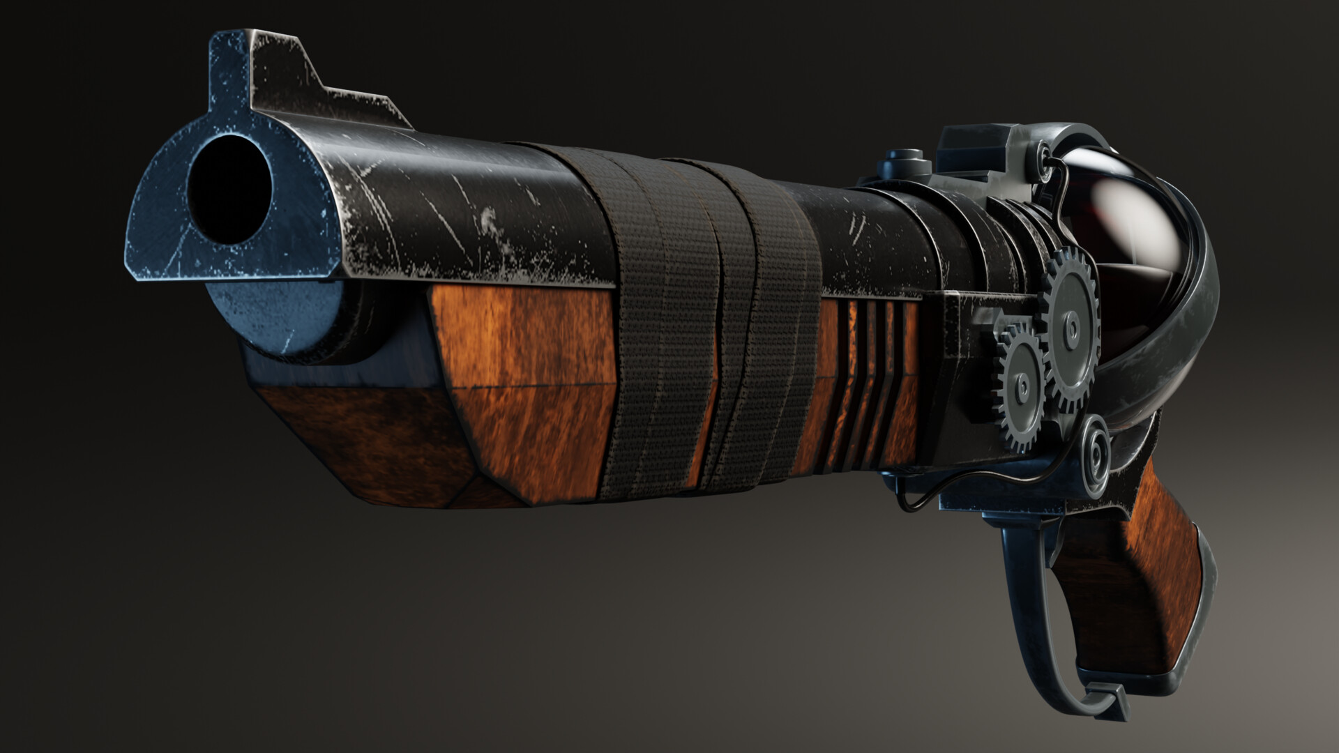 ArtStation - Steampunk Gun