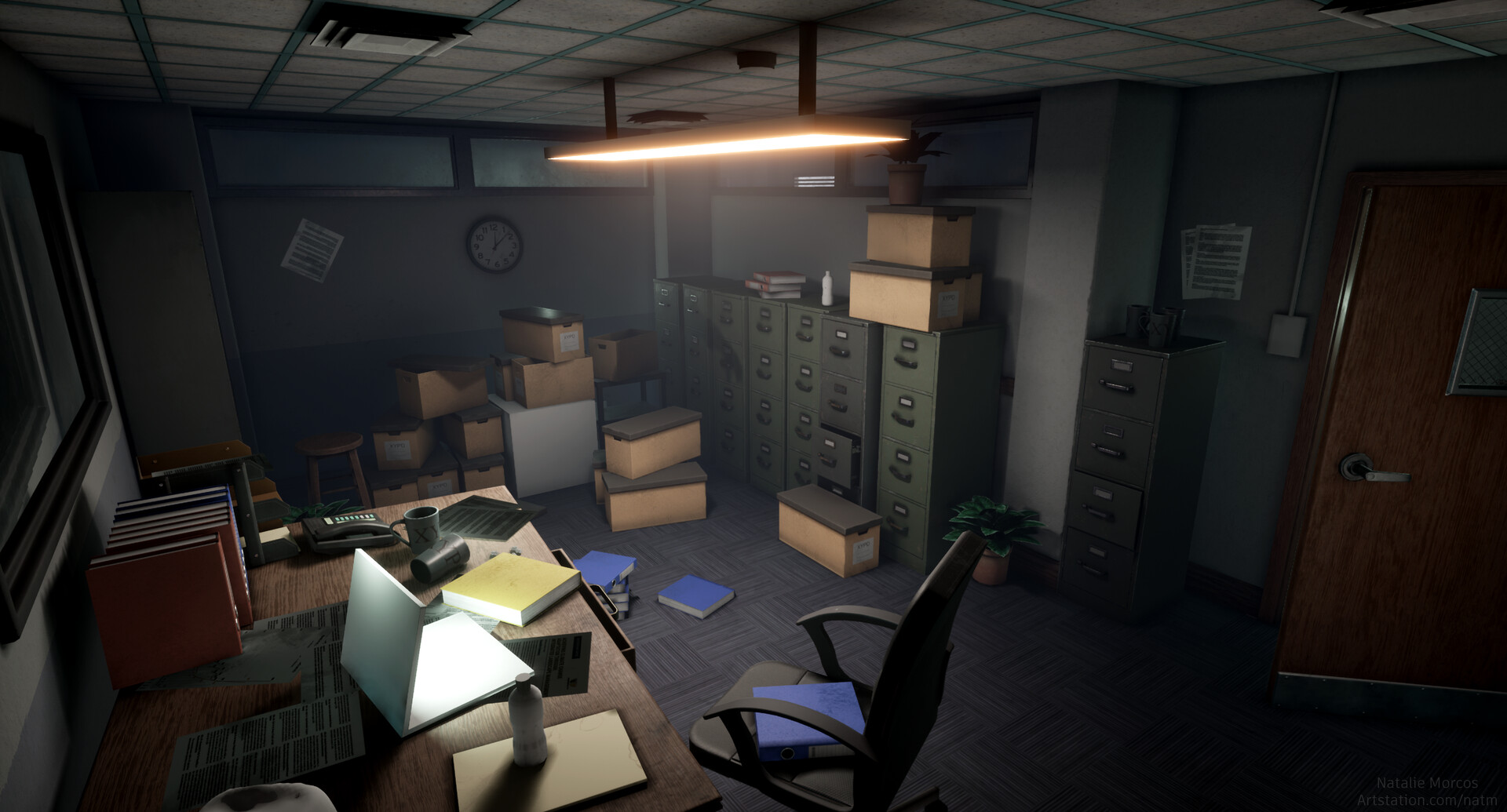 Natalie Morcos - Police Station [UE4]