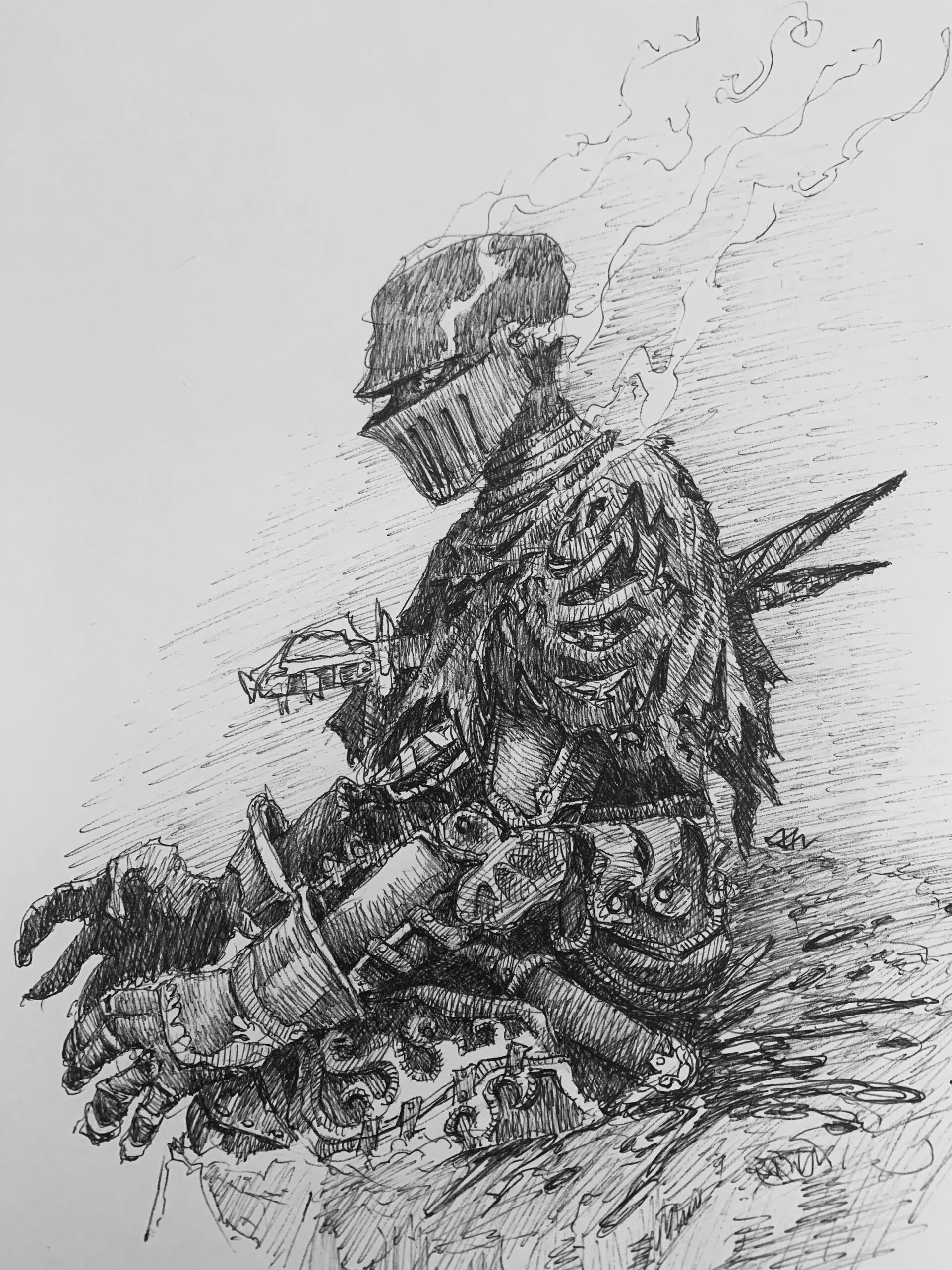 ArtStation - Resurrected knight