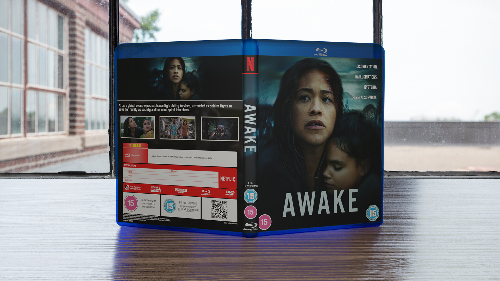 ArtStation - Awake (2021) Custom Blu-ray Cover