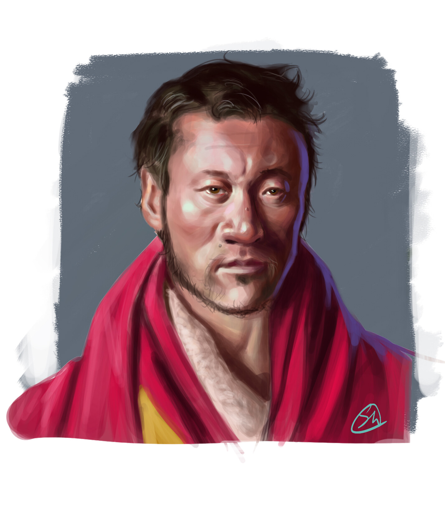 ArtStation - Portrait study