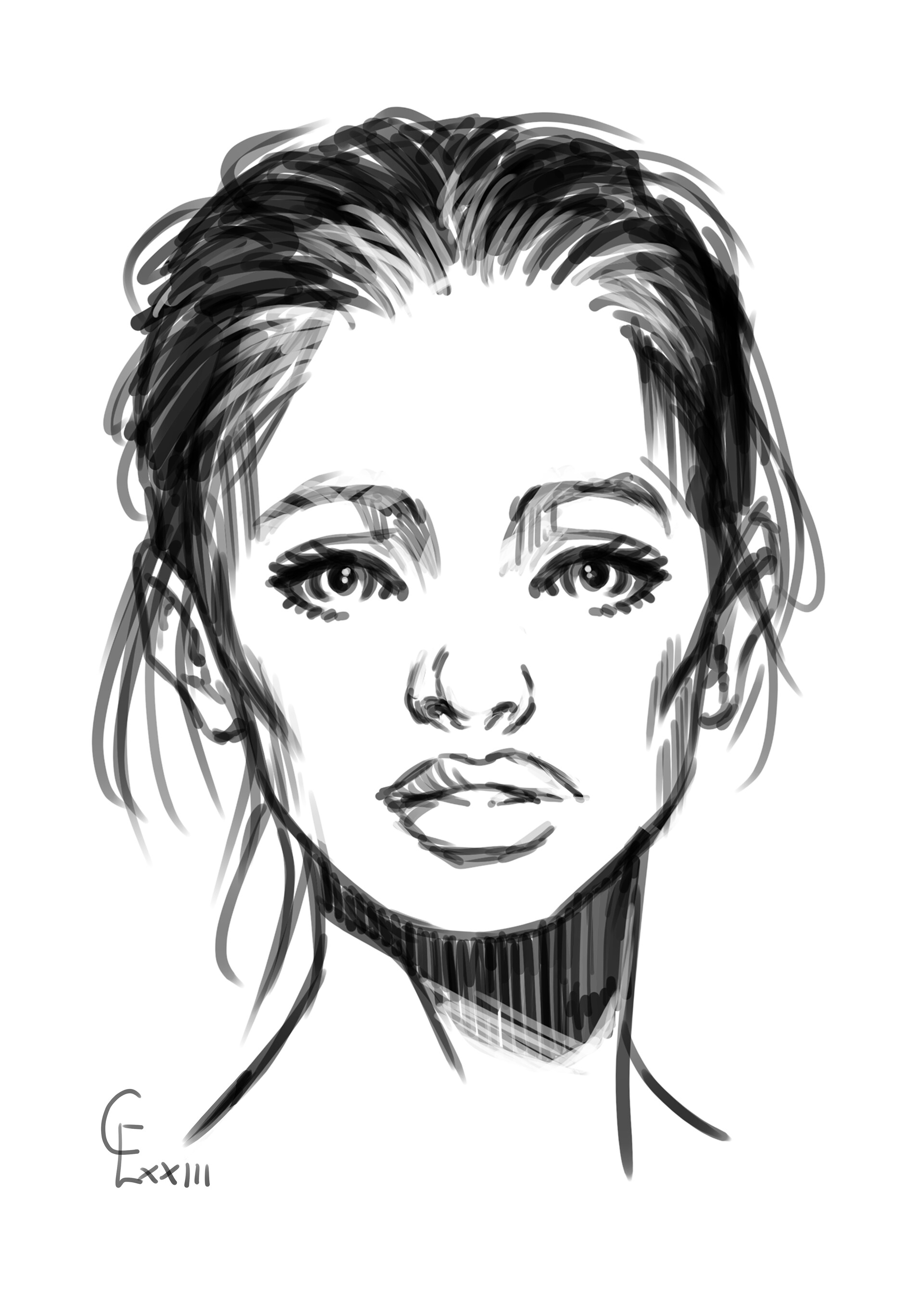 ArtStation - Portriat training