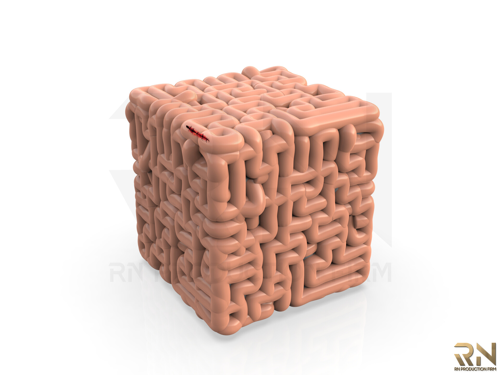 ArtStation - 3D "Creative Brain Design" Project