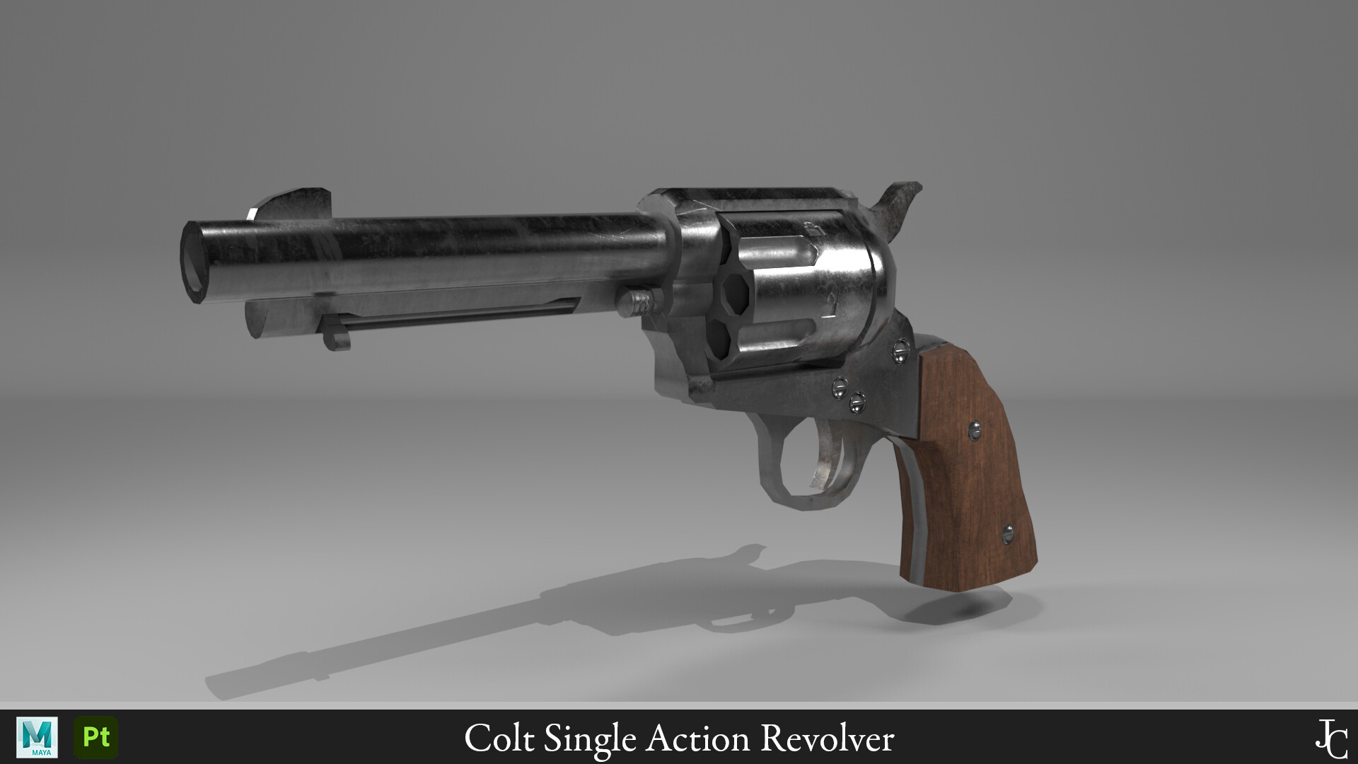 ArtStation - Colt Single Action Revolver