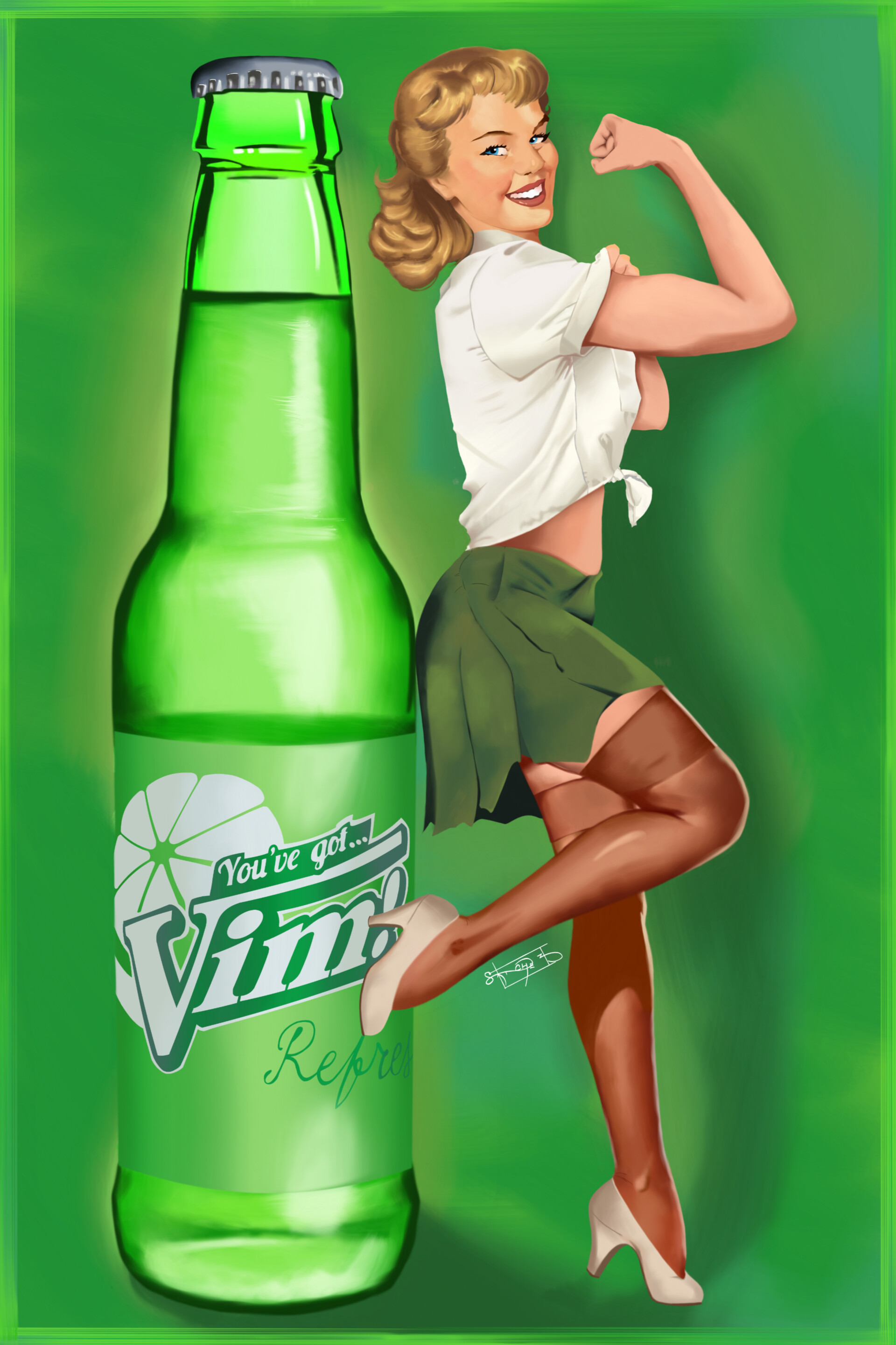 ArtStation - Show 'em You've Got... Vim!