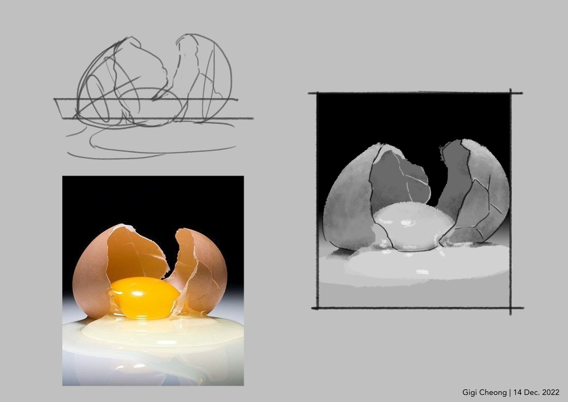 ArtStation - Still Life Value Studies